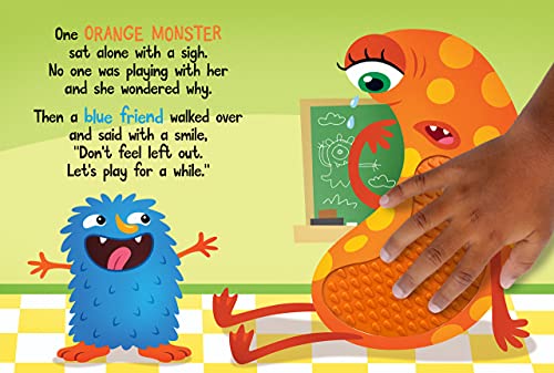 Kindness Monster - Silicone Touch and Feel Board Book - Sensory Board Book