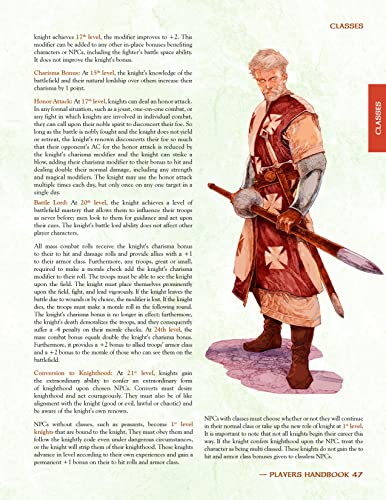 Castles & Crusades Players Handbook, 8th Printing