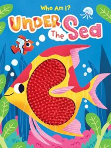 under the sea - silicone touch and feel board book - sensory board book