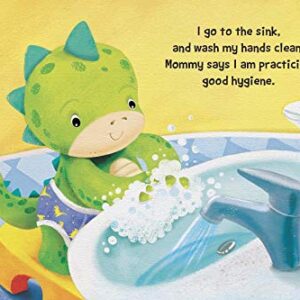 Pottysaurus - Children's Padded Board Book - Potty Training