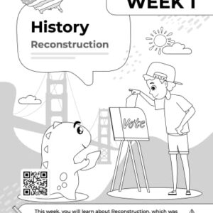 8th Grade Social Studies: Daily Practice Workbook | 20 Weeks of Fun Activities | History | Civic and Government | Geography | Economics | + Video Explanations for Each Question