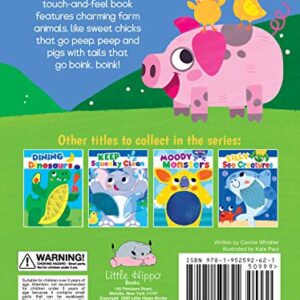 Funny Farm Animals - Silicone Touch and Feel Board Book - Sensory Board Book