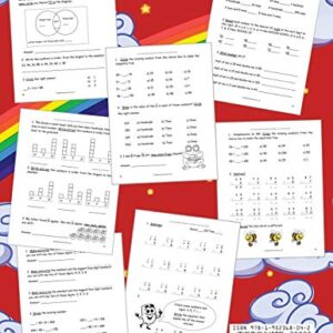 1st Grade Math Workbook Addition and Subtraction: Grade 1 Workbooks, Math Books for 1st Graders, Ages 4-8