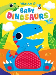 baby dinosaur - silicone touch and feel board book - sensory board book