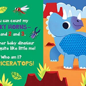 Baby Dinosaur - Silicone Touch and Feel Board Book - Sensory Board Book