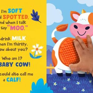 Baby Farm Animals - Silicone Touch and Feel Board Book - Sensory Board Book