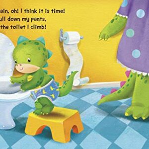 Pottysaurus - Children's Padded Board Book - Potty Training