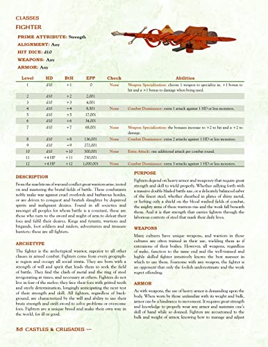 Castles & Crusades Players Handbook, 8th Printing