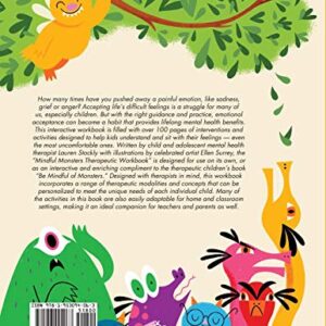 Mindful Monsters Therapeutic Workbook: A Feelings Activity Book for Children (Be Mindful of Monsters)