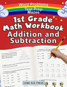 1st grade math workbook addition and subtraction: grade 1 workbooks, math books for 1st graders, ages 4-8