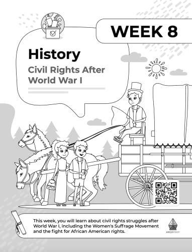 8th Grade Social Studies: Daily Practice Workbook | 20 Weeks of Fun Activities | History | Civic and Government | Geography | Economics | + Video Explanations for Each Question