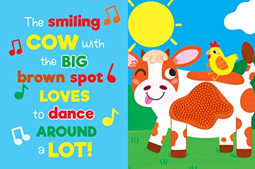 Funny Farm Animals - Silicone Touch and Feel Board Book - Sensory Board Book