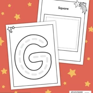 My First Giant Tracing Workbook: Over 100 Large Format Letters, Numbers and Shapes to Trace