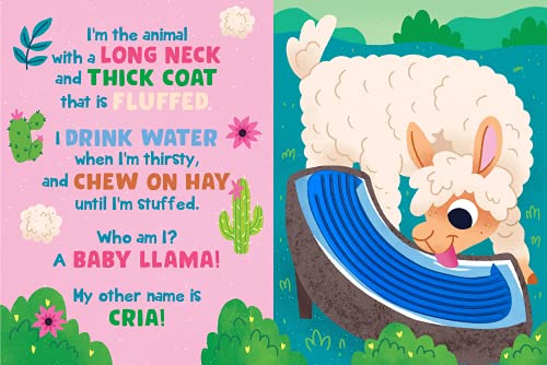 Baby Farm Animals - Silicone Touch and Feel Board Book - Sensory Board Book