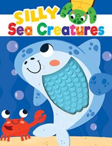 silly sea creatures - silicone touch and feel board book - sensory board book