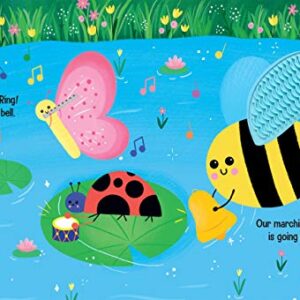 Butterfly's Marching Band - Silicone Touch and Feel Board Book - Sensory Board Book