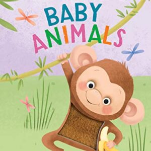 Baby Animals: A Touch and Feel Book - Children's Board Book - Educational