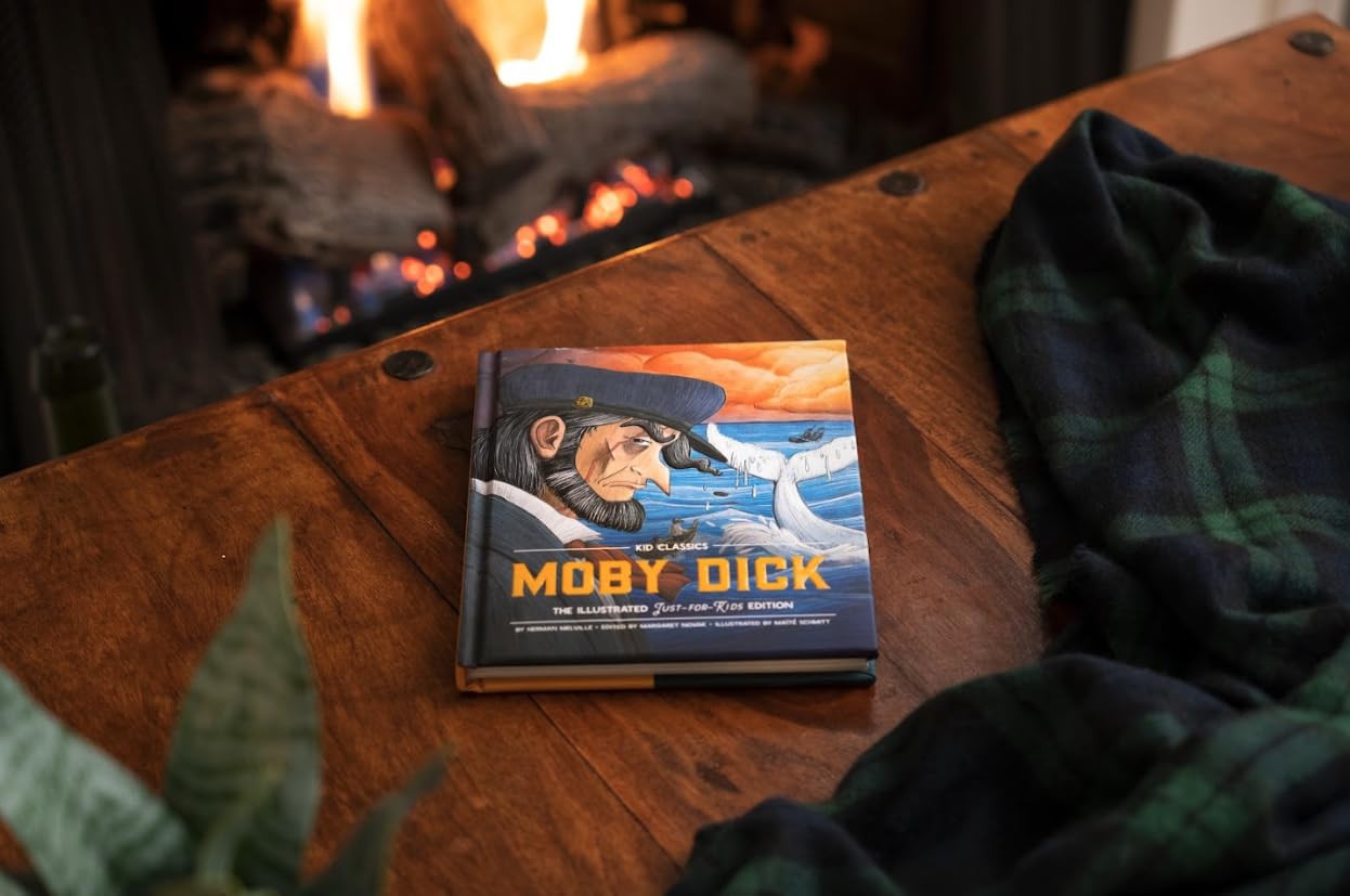 Moby Dick - Kid Classics: The Classic Edition Reimagined Just-for-Kids! (Kid Classic #3) (Herman Melville's Classic Tale For Young Readers) (3)