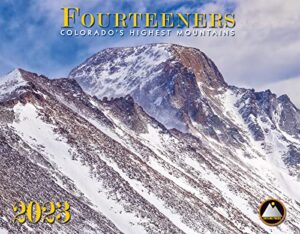 colorado fourteeners 2023 deluxe wall calendar