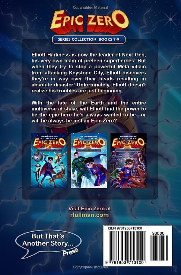 Epic Zero Series Books 7-9: Epic Zero Collection (Tales of a Not-So-Super 6th Grader)