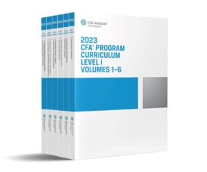 2023 cfa program curriculum level i box set