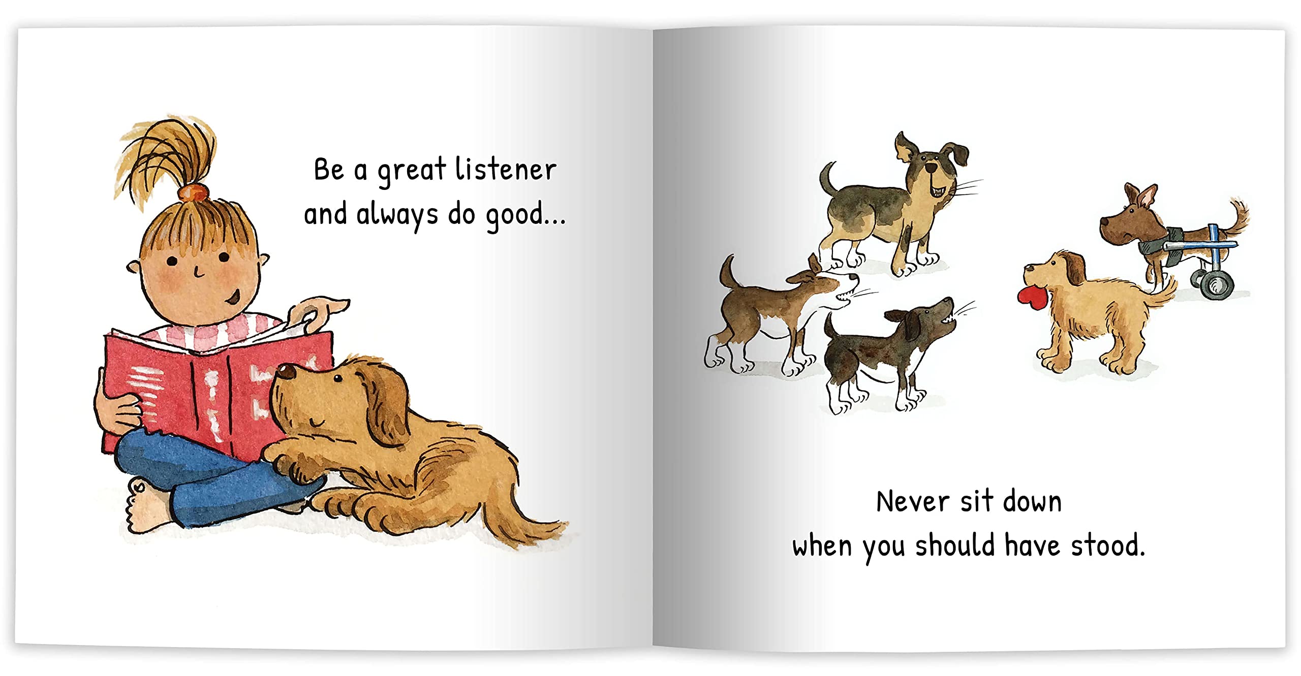 Sit. Stay. Love. Life Lessons from a Doggie - A Children’s Book of Values and Virtues - A How To Guide on Building Friendships Through Love, Kindness, and Respect