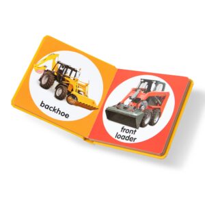 Melissa & Doug Children’s Book – Poke-a-Dot: Construction Vehicles (Board Book with Buttons to Pop)