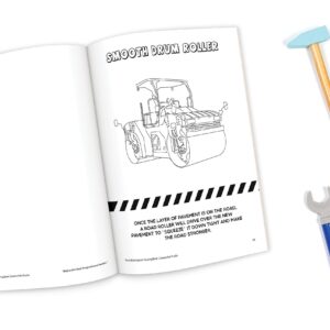 The Little Engineer Coloring Book - Construction Trucks: Fun and Educational Construction Truck Coloring Book for Preschool and Elementary Children