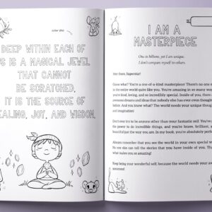 Mindful Affirmations and Activities: A Kid’s guide with 50 Positive Mantras and Activities to Manage Emotions, Grow Mindful, Strong and Confident (Hey Girl!)