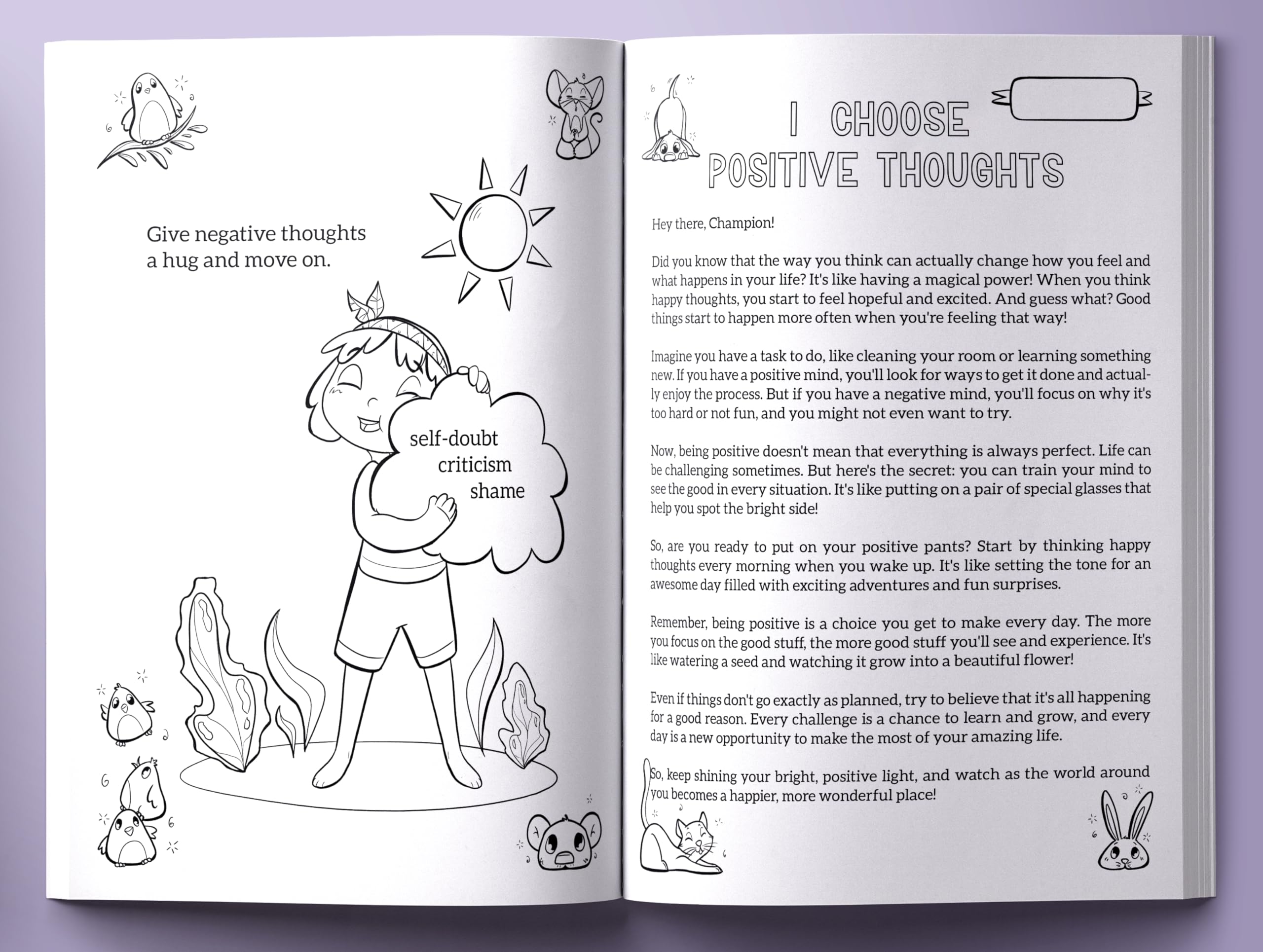 Mindful Affirmations and Activities: A Kid’s guide with 50 Positive Mantras and Activities to Manage Emotions, Grow Mindful, Strong and Confident (Hey Girl!)