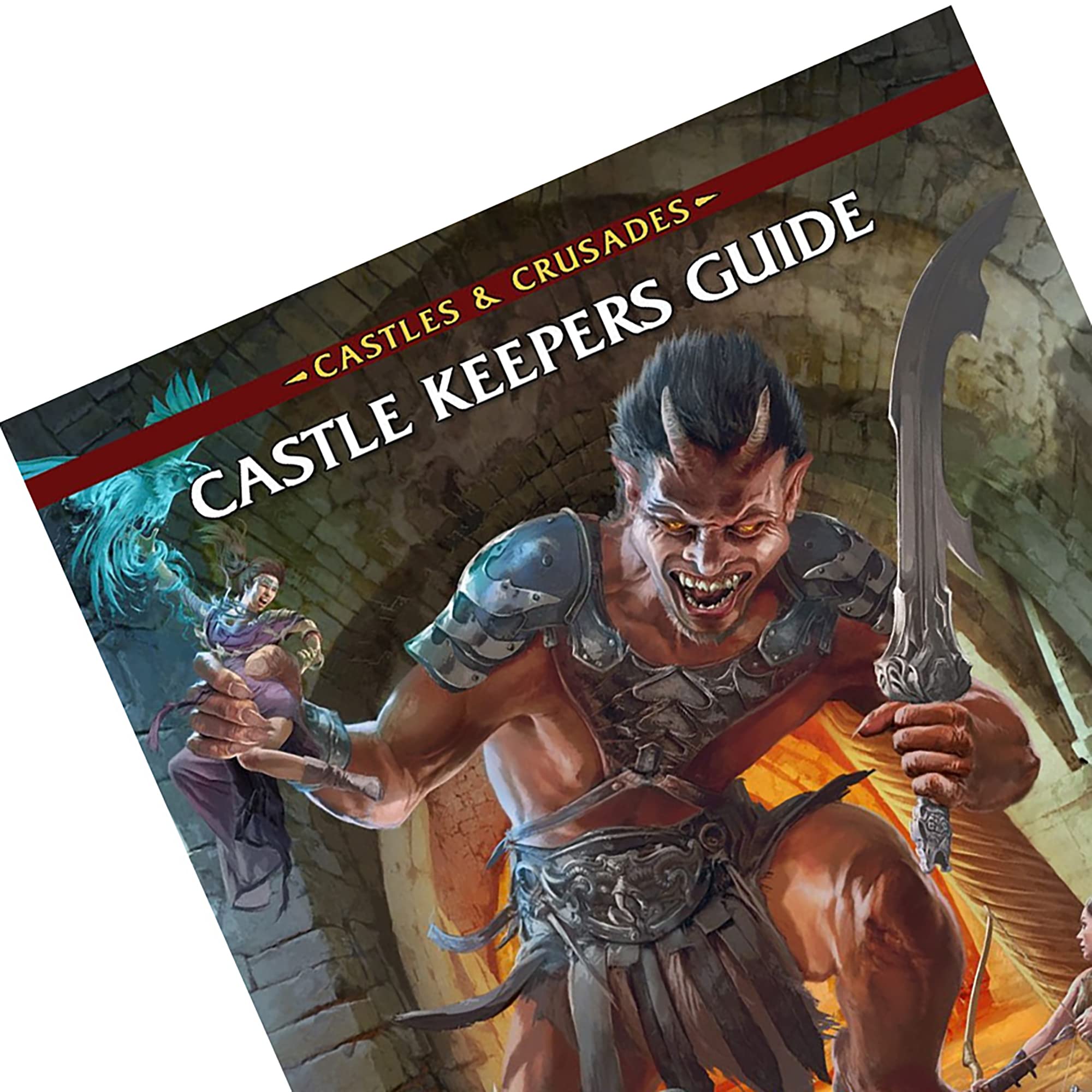 Castles & Crusades: Castle Keepers Guide - 4th Printing - Hardcover RPG Book, Role-Playing Game, 368 Pages, Full Color, New Features/Tools/Material & More