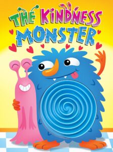 kindness monster - silicone touch and feel board book - sensory board book