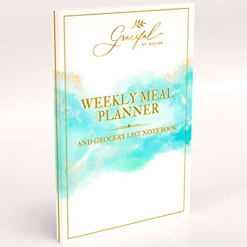 Graceful By Design's Weekly Meal Planner and Grocery List Notebook