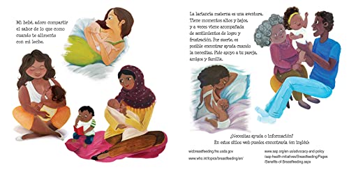 Mamá Me Alimenta Con Todos Los Colores: Un libro sobre la lactancia materna. A Spanish-Language Book that Celebrates the Magic of Breastfeeding While Teaching Basic Colors to Babies