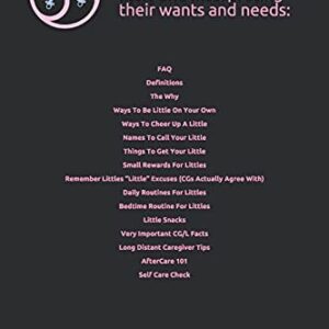 Littles: a Caregiver's Guide (BDSM Guides 101)