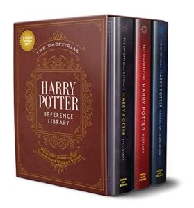 the unofficial harry potter reference library boxed set: mugglenet's complete guide to the realm of wizards and witches