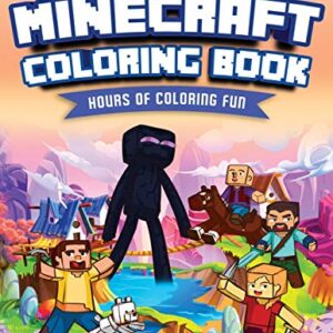 MINECRAFT'S COLORING BOOK: Minecrafter's Coloring Activity Book: Hours of Coloring Fun (An Unofficial Minecraft Book)