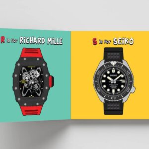 ABCs for the Future Watch Collectors Kids Book: R is for Rolex Alphabet book for Adults and Kids, Fun Watches Children's Book, Timepiece Gift for Parents by Diaper Book Club