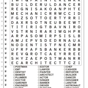 Word Search Puzzles for Adults-Large Print:250 Puzzles by categories:7,500 unique words:Spiral Bound