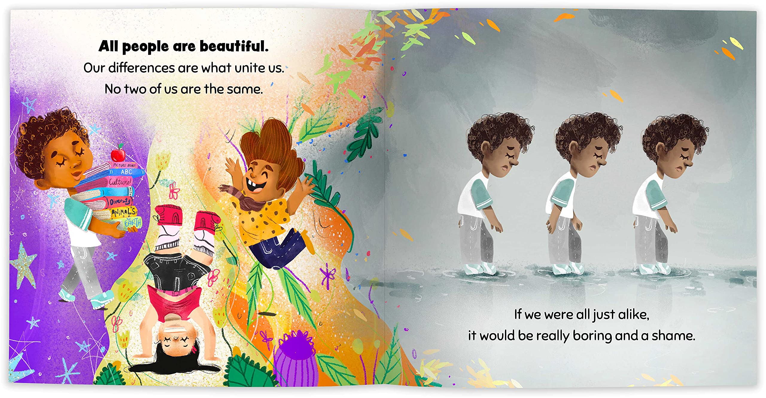 All People Are Beautiful - Children's Diversity Book That Teaches Acceptance and Belonging, and How to Feel Comfortable In the Skin You Live In - A Child’s First Conversation About Race