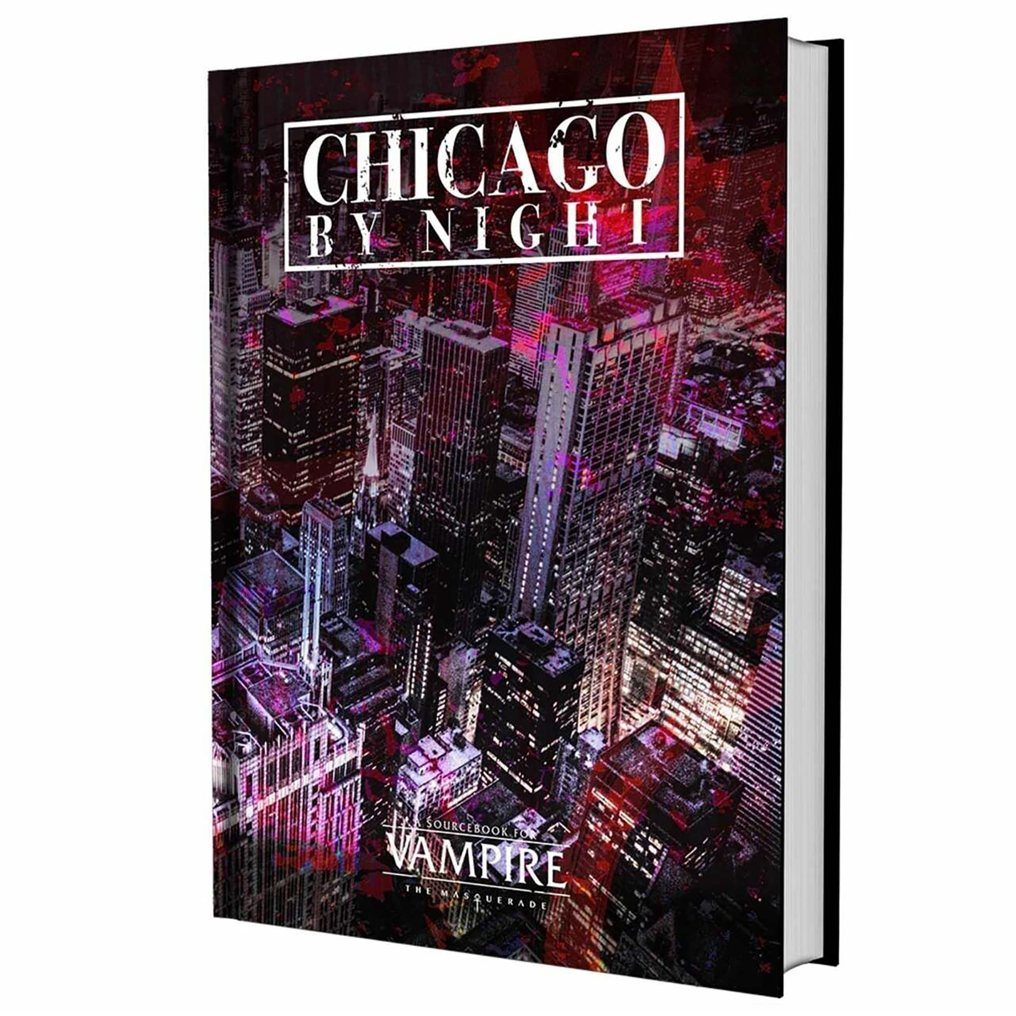 Renegade Game Studios Vampire: The Masquerade 5th Edition Roleplaying Game Chicago by Night Sourcebook, Black