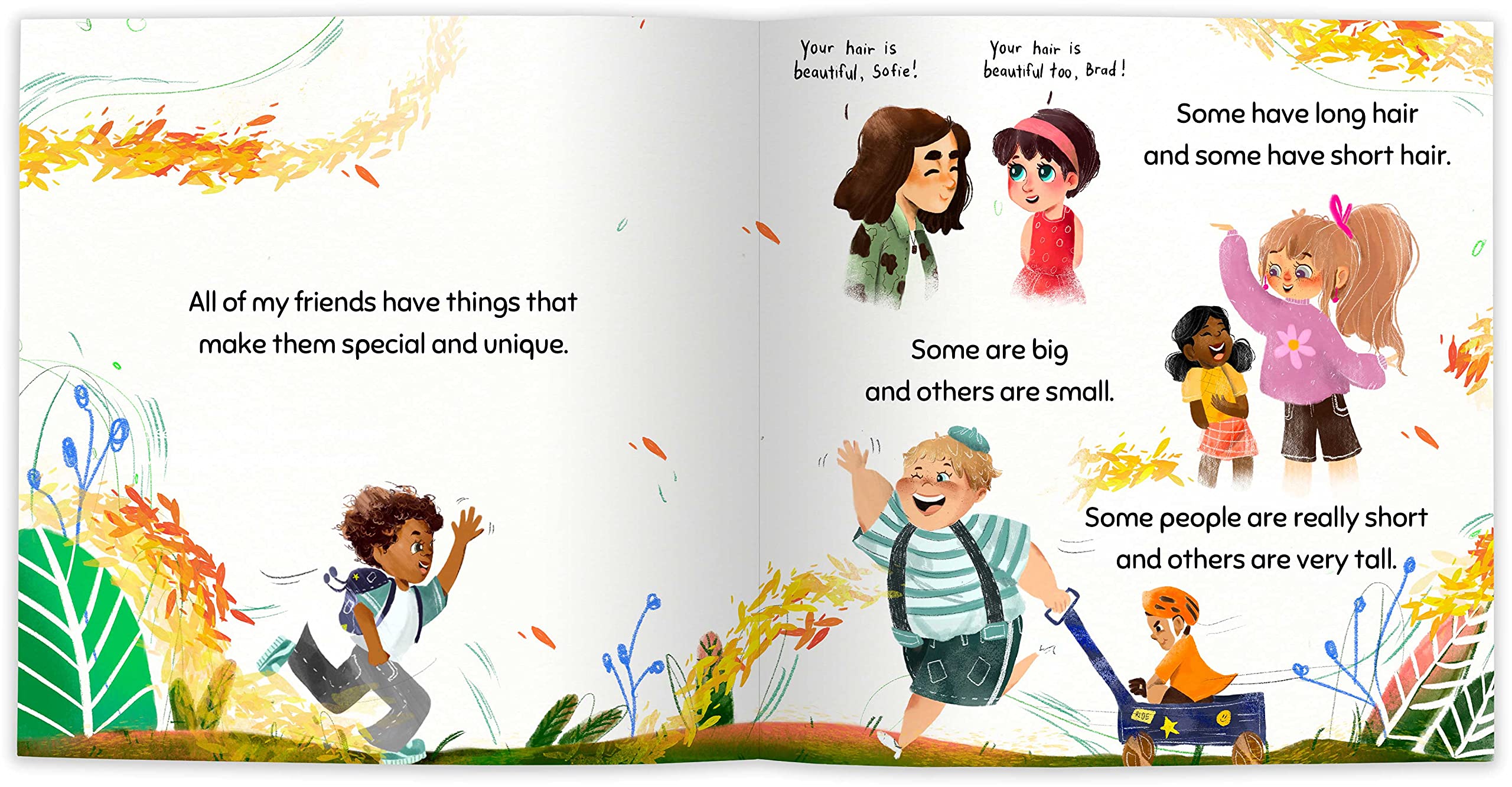 All People Are Beautiful - Children's Diversity Book That Teaches Acceptance and Belonging, and How to Feel Comfortable In the Skin You Live In - A Child’s First Conversation About Race