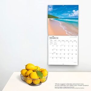 Puerto Rico | 2023 12 x 24 Inch Monthly Square Wall Calendar | BrownTrout | Travel Scenic Caribbean