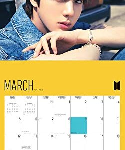 BTS OFFICIAL | 2023 12 x 24 Inch Monthly Square Wall Calendar | BrownTrout | K-Pop Bangtan Boys Music