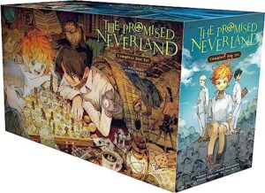 the promised neverland complete box set: includes volumes 1-20 with premium