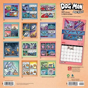 Dog Man | 2023 12 x 24 Inch Monthly Square Wall Calendar | BrownTrout | DogMan Canine Book