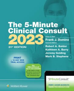 5-minute clinical consult 2023: print + ebook with multimedia (the 5-minute consult series)