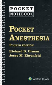 lww - pocket anesthesia (pocket notebook)