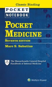 pocket medicine: the massachusetts general hospital handbook of internal medicine