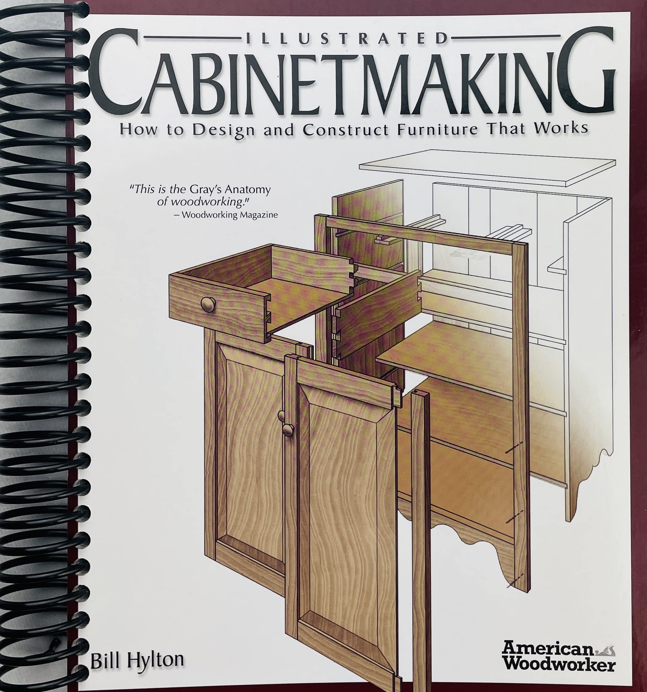 Illustrated Cabinetmaking: How to Design and Construct Furniture That Works (Fox Chapel Publishing) 1300+ Drawings & Diagrams for Drawers, Tables, Beds, Joints, & Subassemblies